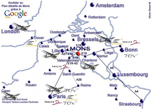 Cartes/ Plans | Mons Blog