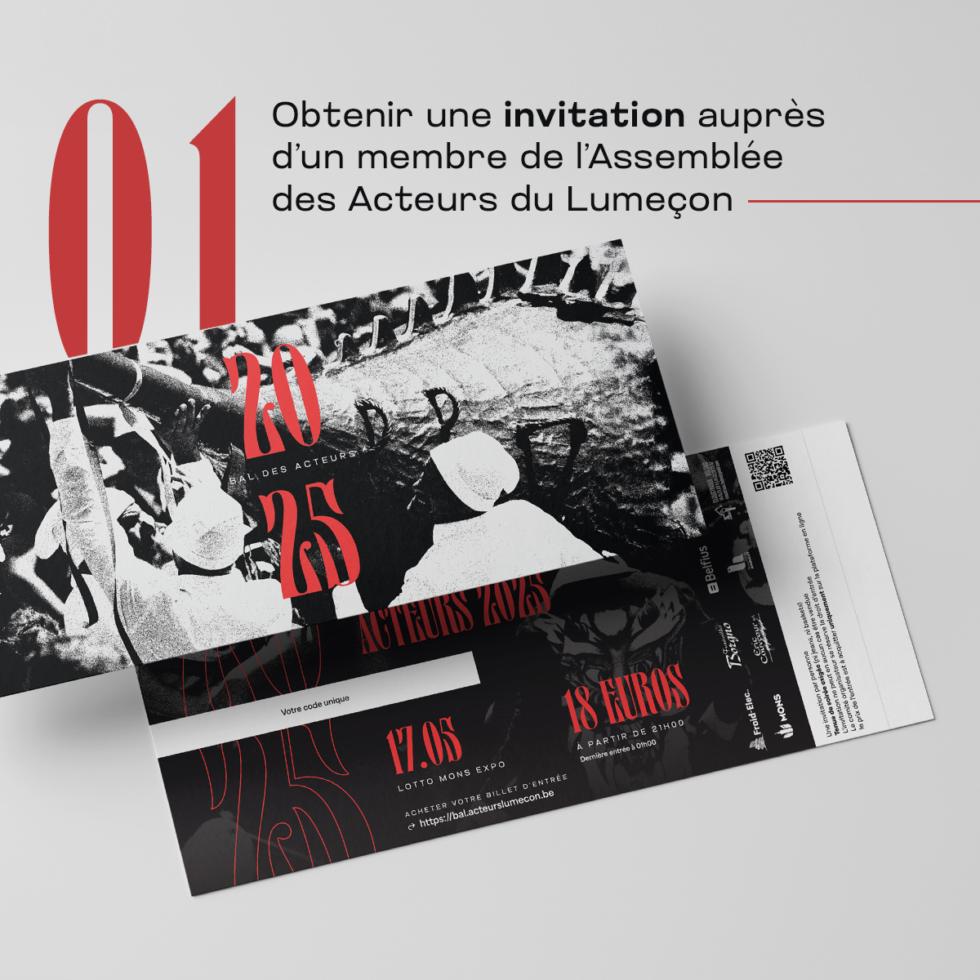 Bal des Acteurs samedi17 mai 2025 21h au Lotto Mons Expo | Mons Blog